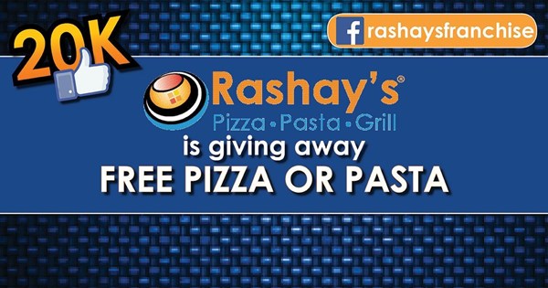 Like Rashay's for Free Pizza | Bulldogs