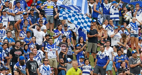 Strong Attendances and Ratings for NRL Start | Bulldogs