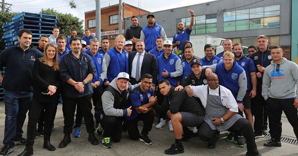 M&J Chickens Launch 80 Year Celebrations | Bulldogs