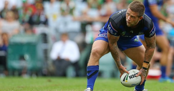 Garvey Celebrates Try Number One | Bulldogs