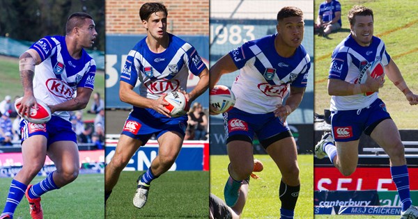 Four Bulldogs named in Canterbury Cup team of the week | Bulldogs