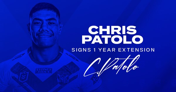 Patolo Pens a New Deal With Canterbury | Bulldogs