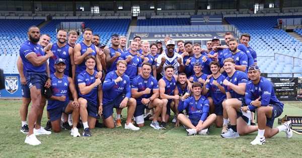 Bulldogs Welcome UFC Champion Jon Jones Visit | Bulldogs