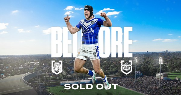Belmore Sports Ground Sold Out: Round 22 v Raiders | Bulldogs
