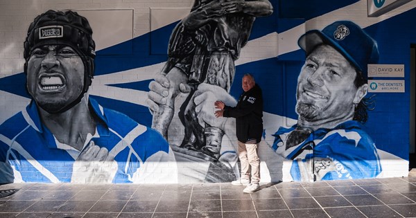 Bulldogs Captains Honoured in Belmore Mural | Bulldogs